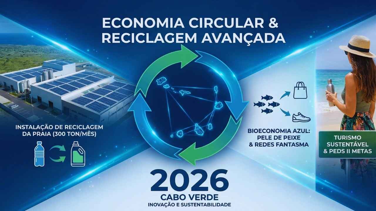 18 Economia Circular e Reciclagem Avançada em Cabo Verde em 2026